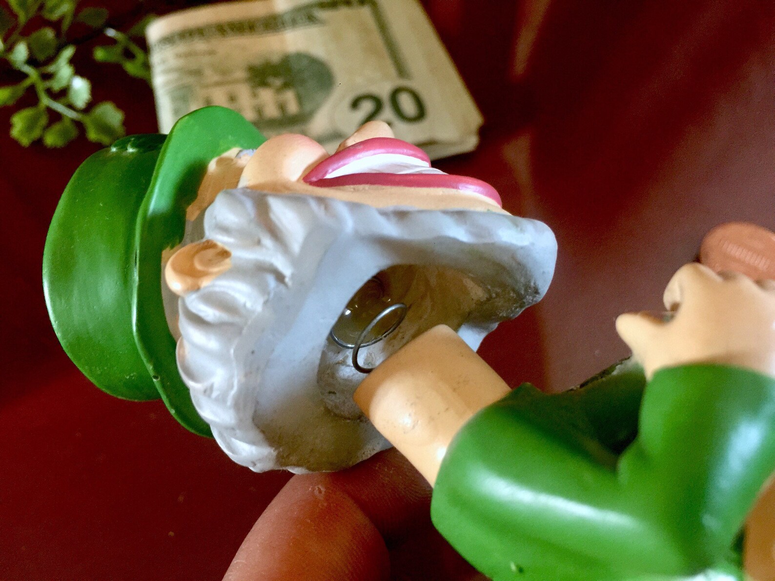 Lucky Irish Bobblehead Leprechaun Money Box Piggy Bank Saint Patricks ...