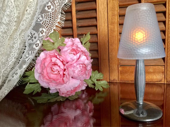 French Pastel Blue Table Lamp Tealight Wedding Candleholder Pedestal Lamp Bridal Gift Vanity Decor Centerpiece Midcentury Breakfast Table Etsy Canada