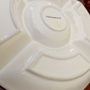 Casino Club Chip and Dip Tray Checkers Backgammon Tic Tac Toe Divided ...