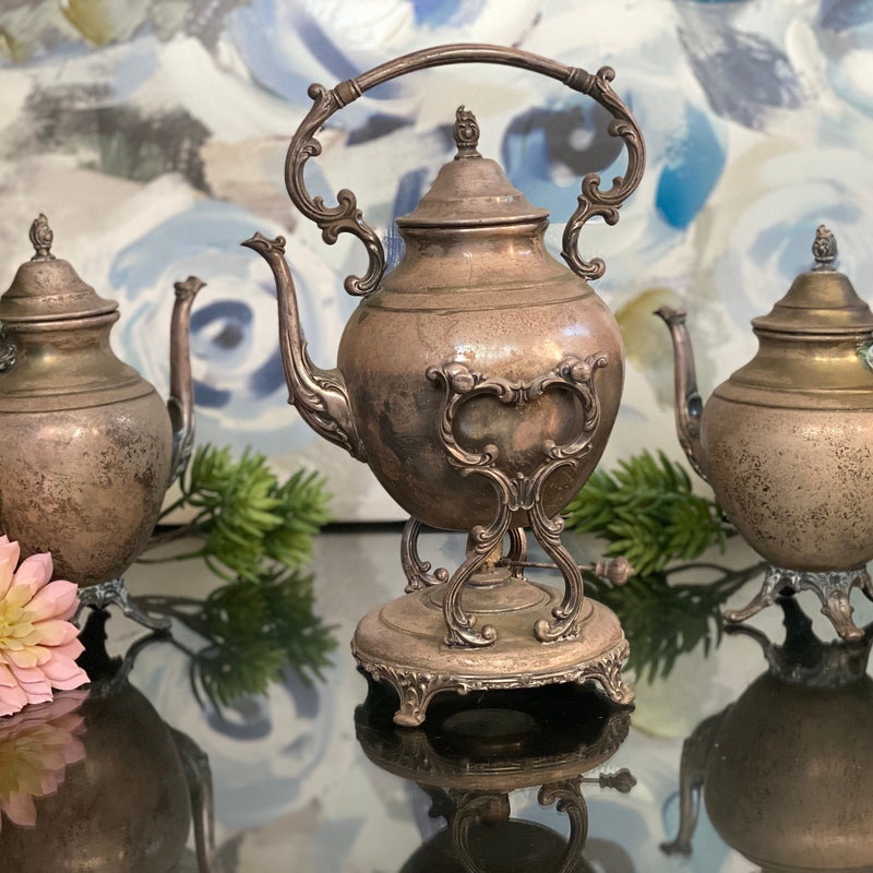 Brass Tilting Teapot - Etsy