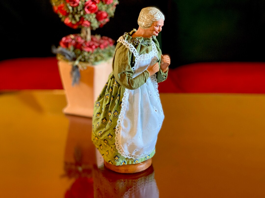 Grandma French Chef Statue Collectible Art Kitchen Decor Figurine ...