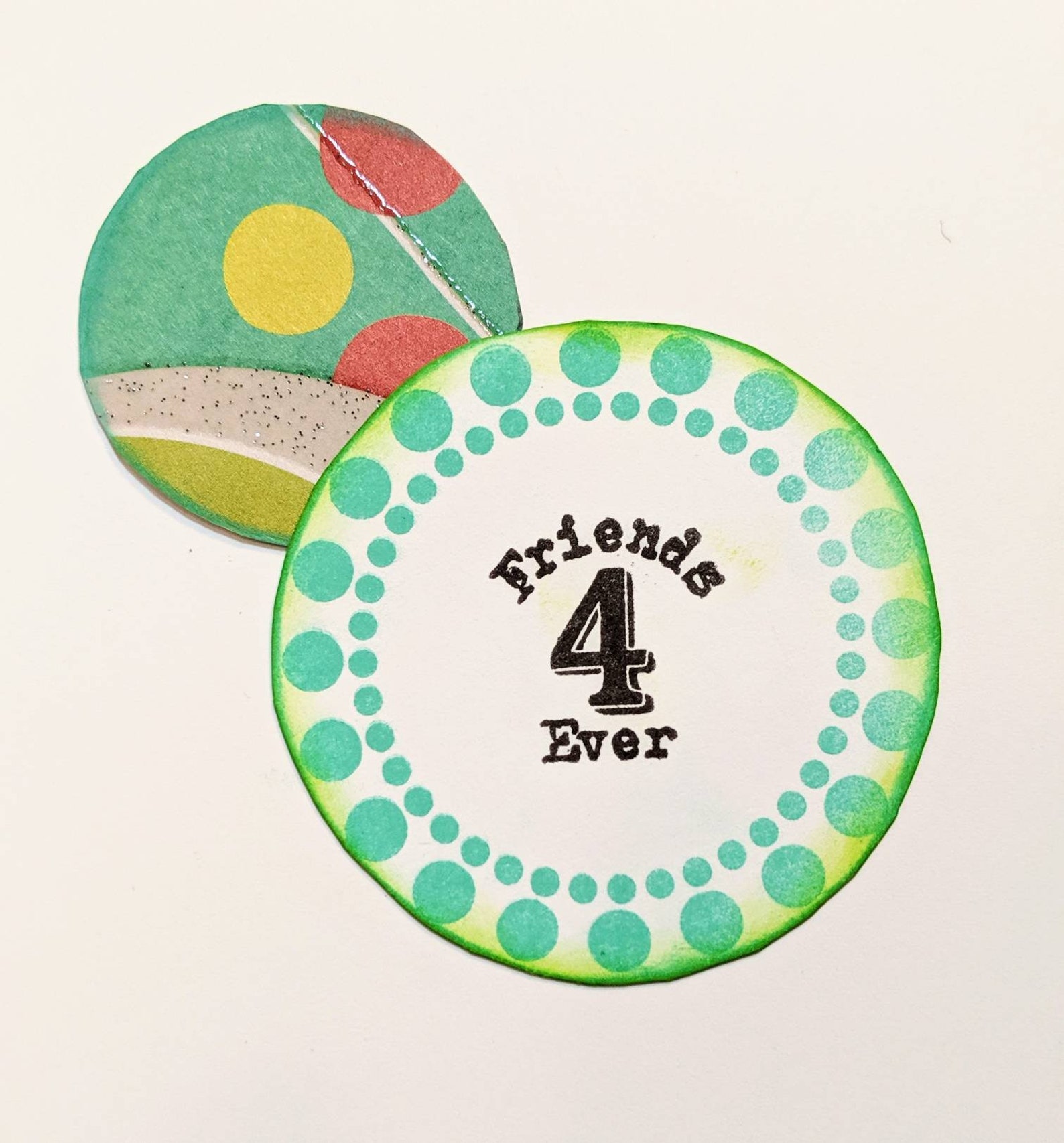 Handmade Greeting Card - Card for Friend - Friends for Ever - Funny ...