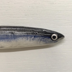 5 Different Ceramic Fish, a Red Mullet, a Mackerel, a Horse Mackerel ...