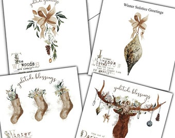 Winter Solstice Cards - Etsy