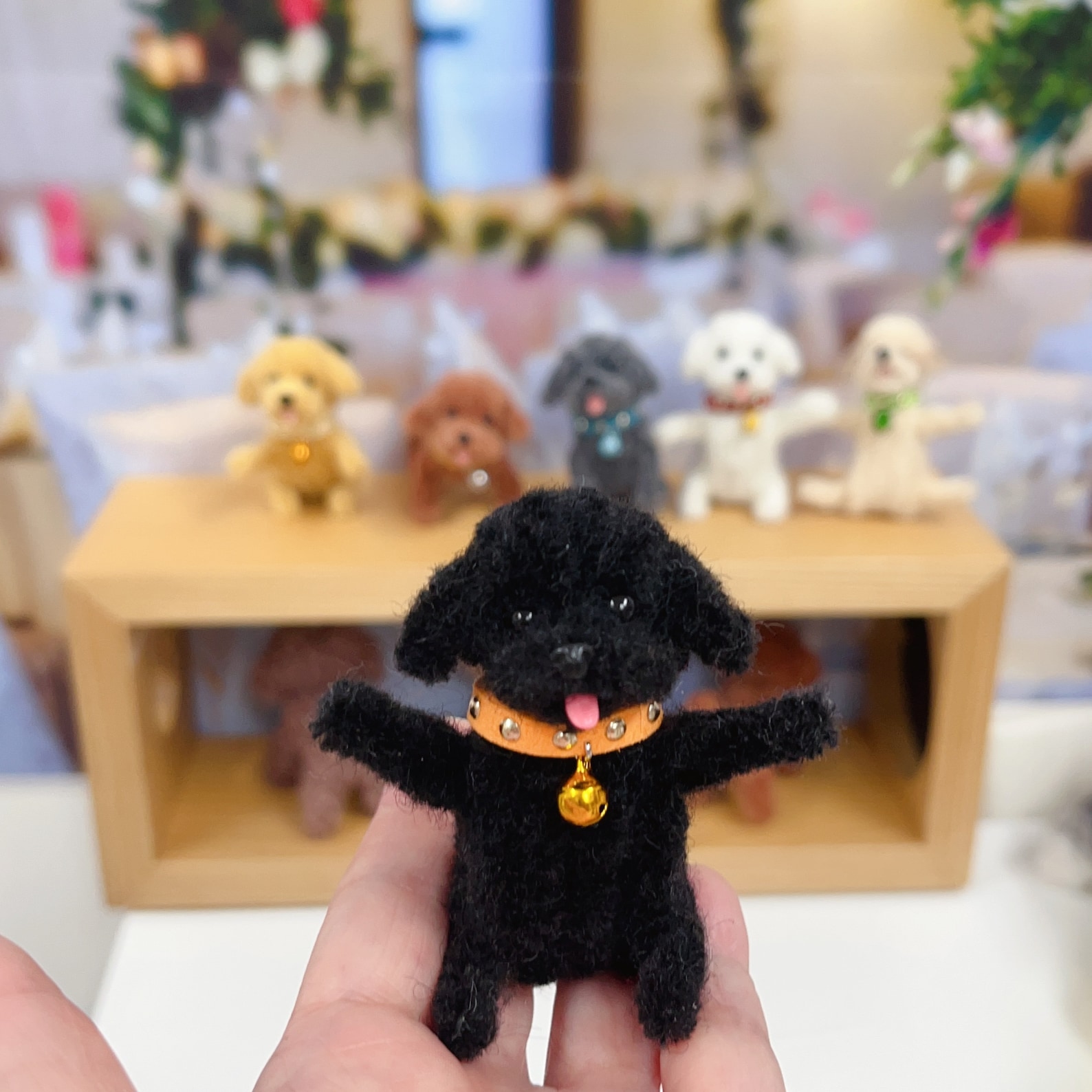 Miniature Toy Poodle With Flexible Head & Legs - Miniature Dog - Poodle ...