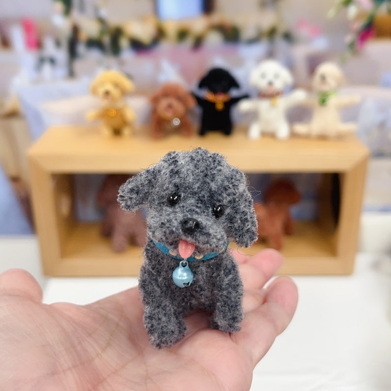 Miniature Toy Poodle With Flexible Head & Legs - Miniature Dog - Poodle ...