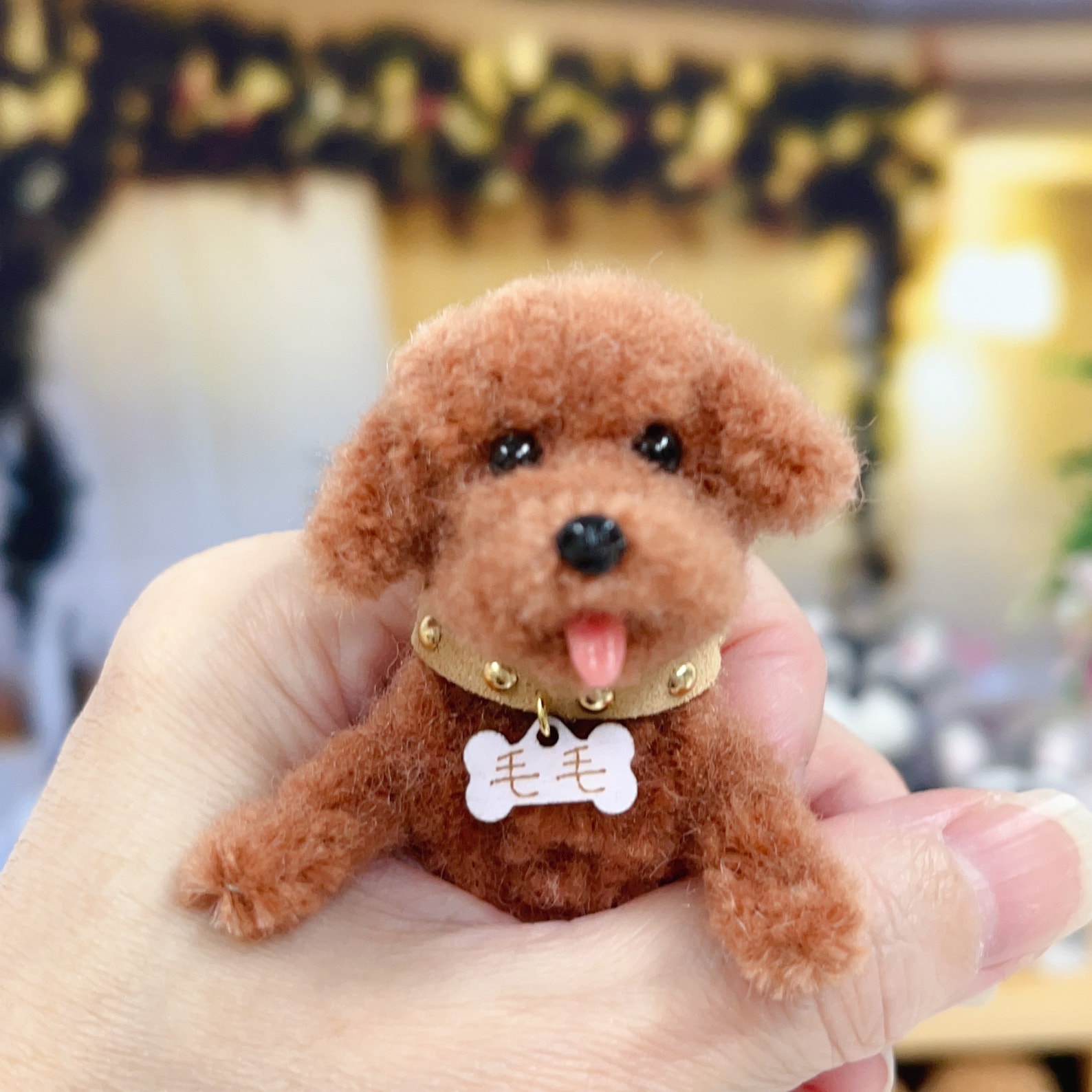Miniature Toy Poodle With Flexible Head & Legs - Miniature Dog - Poodle ...