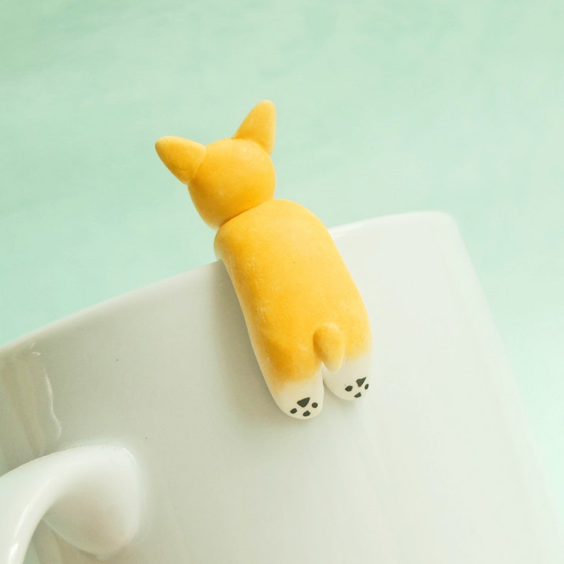 Corgi Tea Bag Holder Corgi Lover Gift Pembroke Corgi Gifts | Etsy