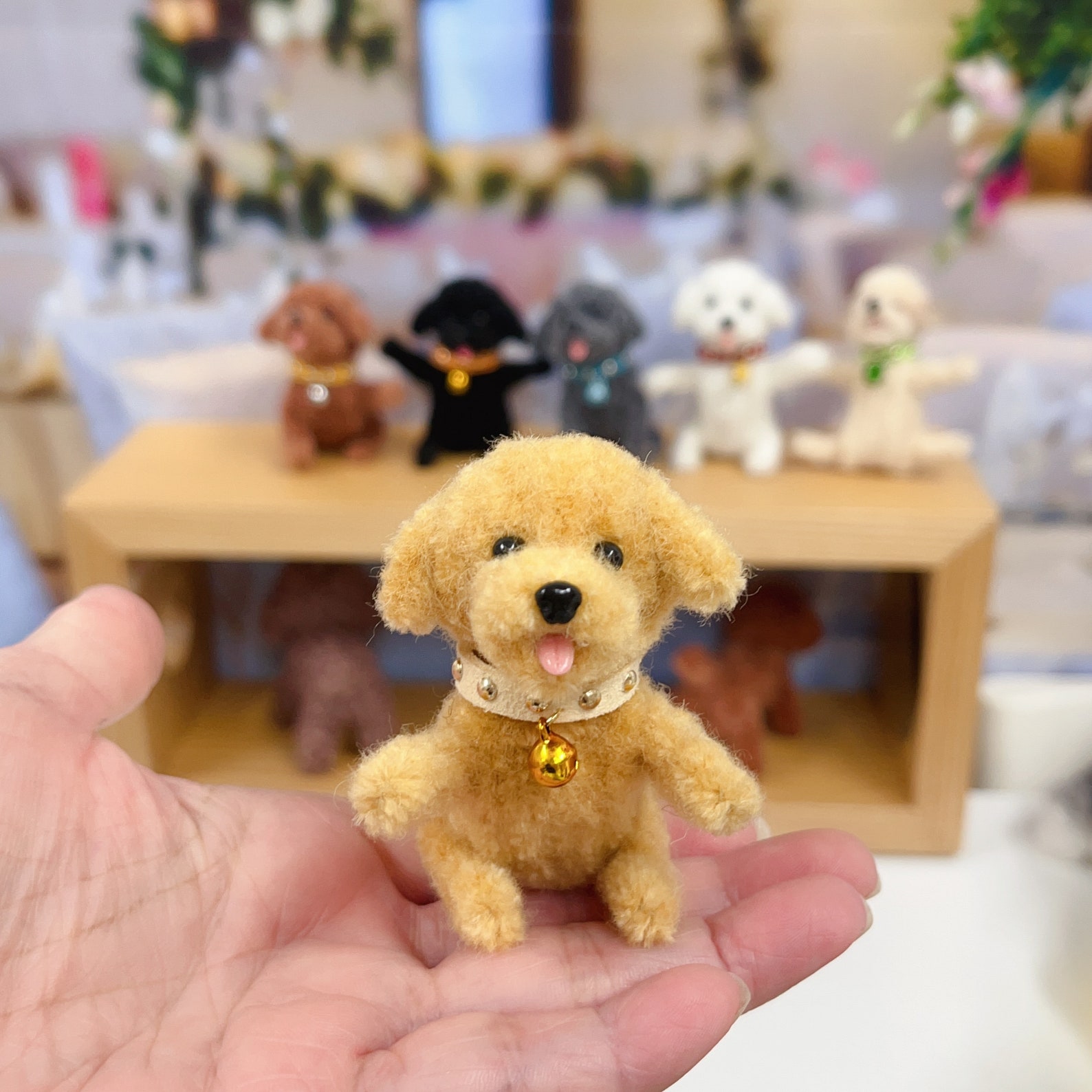 Miniature Toy Poodle With Flexible Head & Legs - Miniature Dog - Poodle ...