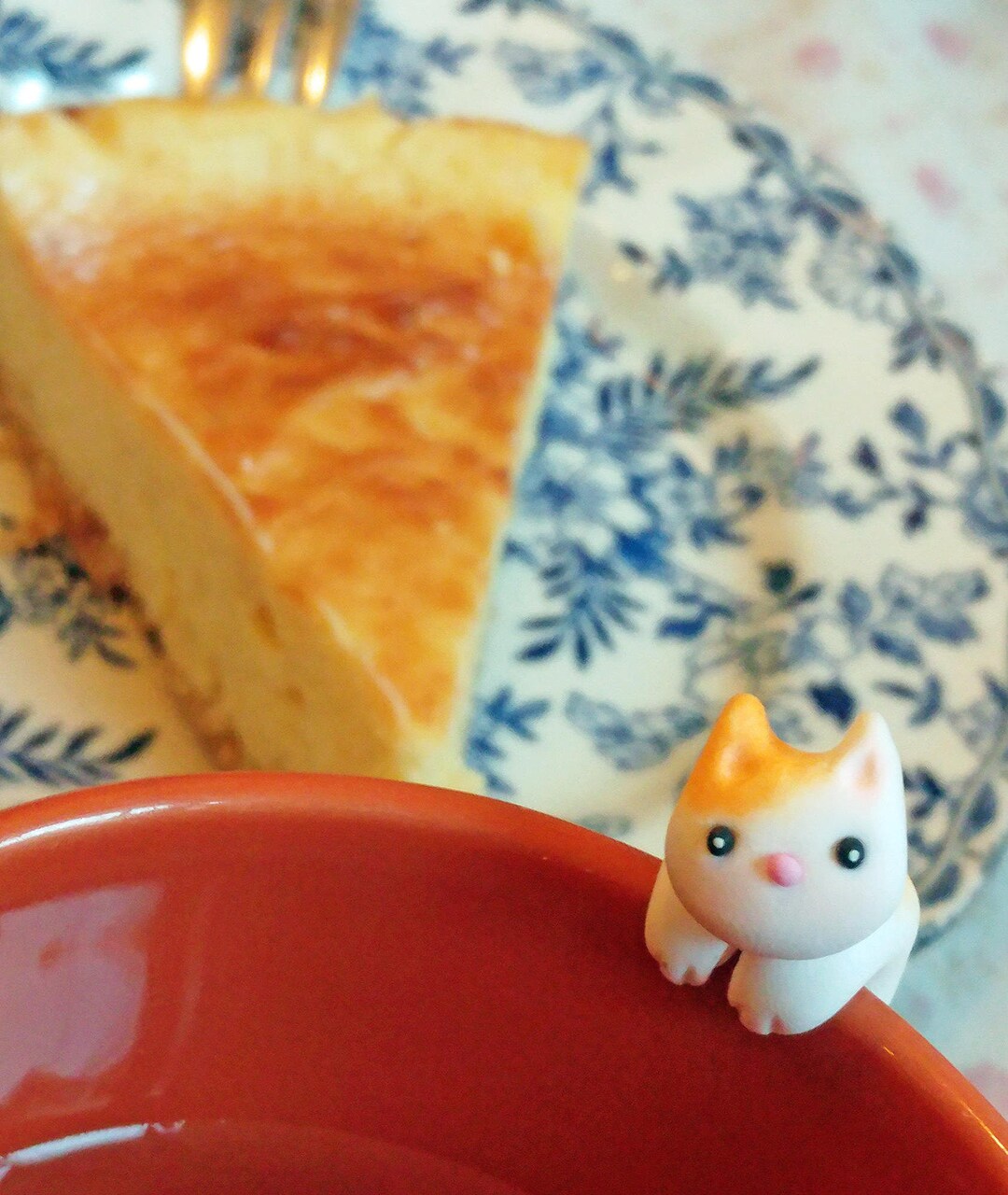 Tabby Cat Tea Bag Holder B - Cute Cat Tea Pot Teabag Holder - Sipping ...