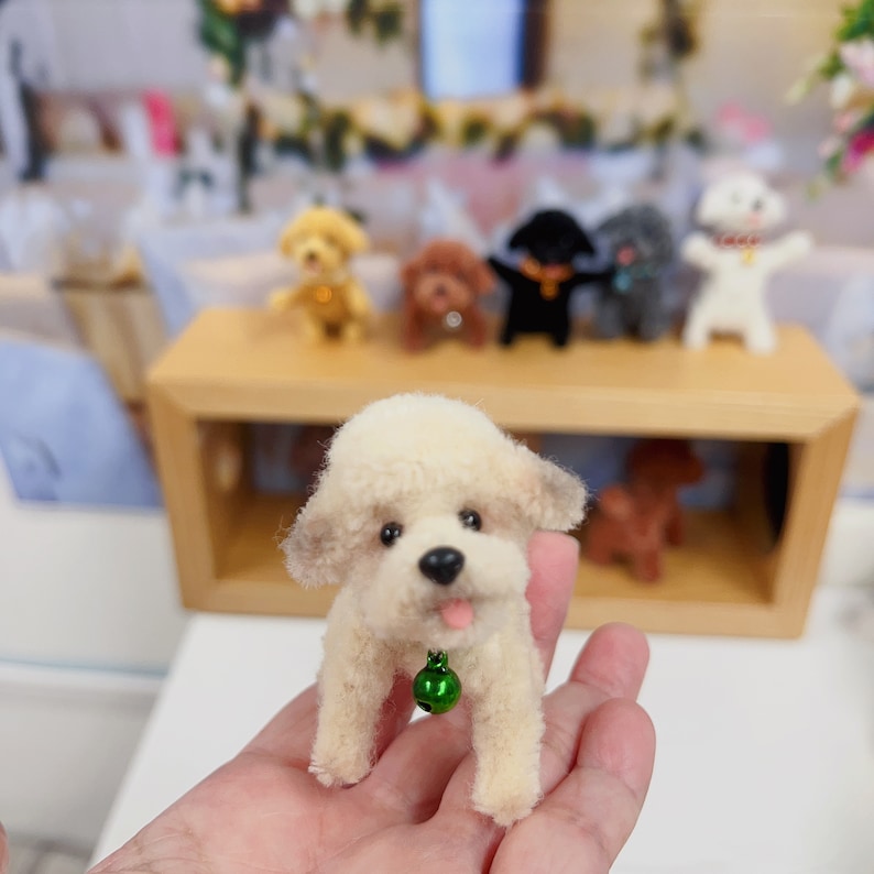 Miniature Toy Poodle With Flexible Head & Legs - Miniature Dog - Poodle ...