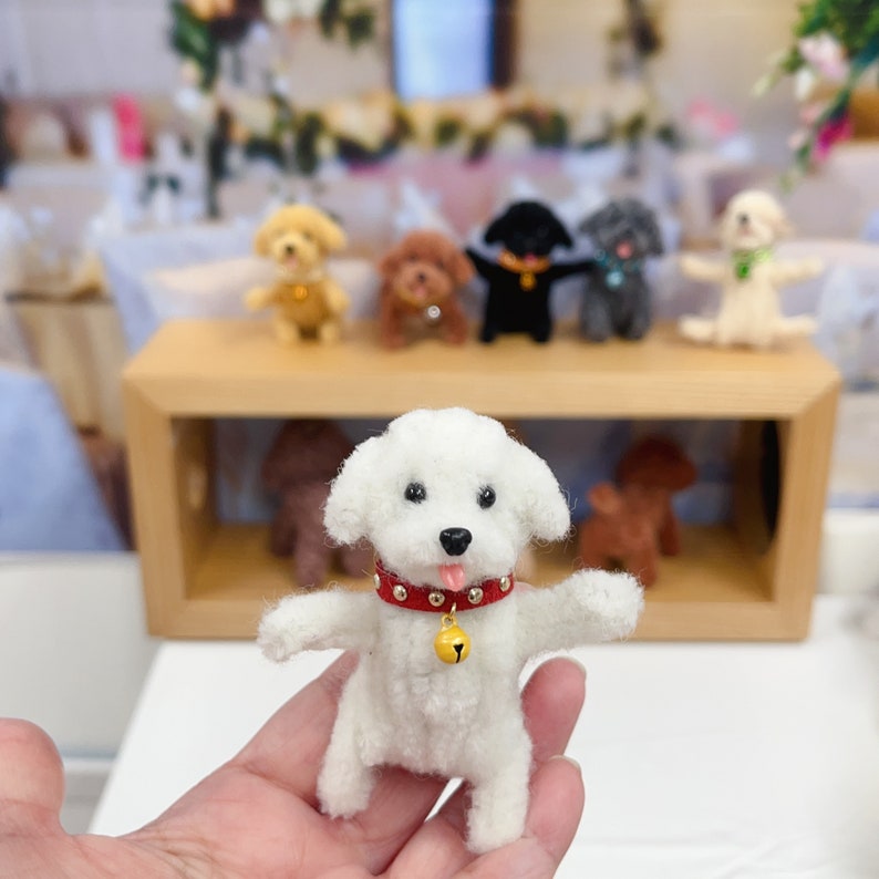Miniature Toy Poodle With Flexible Head & Legs - Miniature Dog - Poodle ...