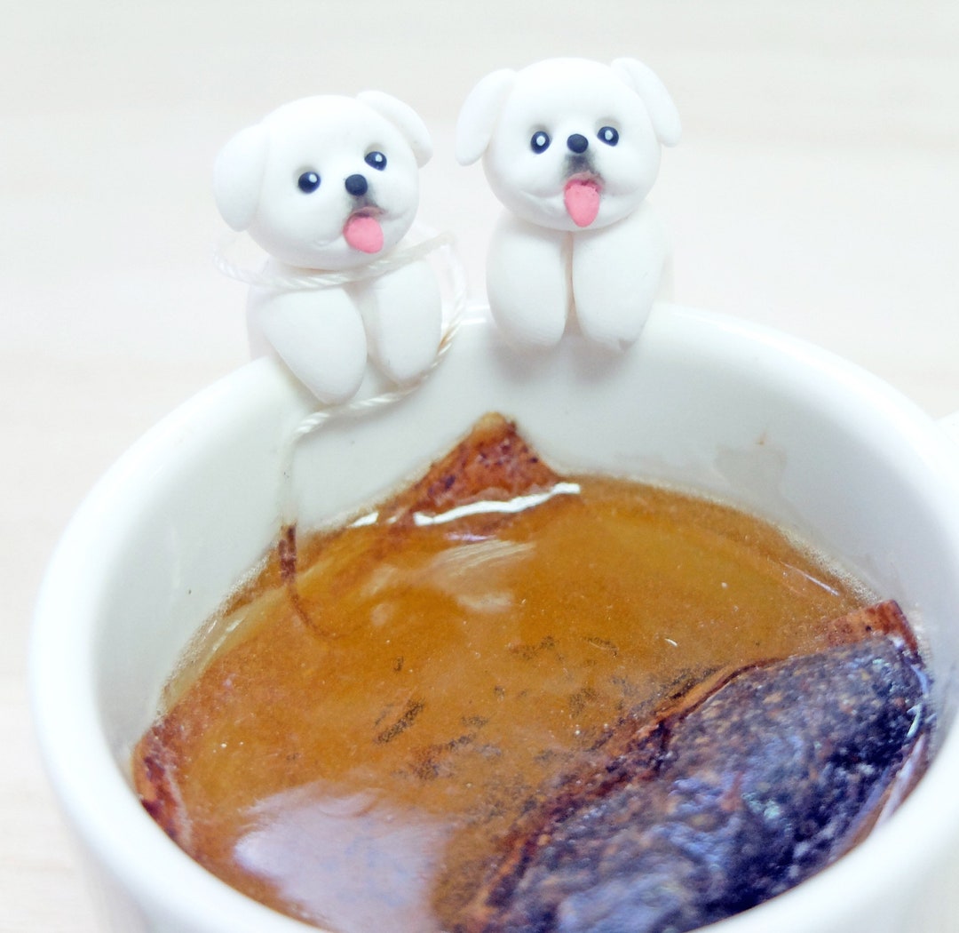 Pekingese Tea Bag Holder Cutest Dog Lovers Gifts Sipping Tea Tea ...