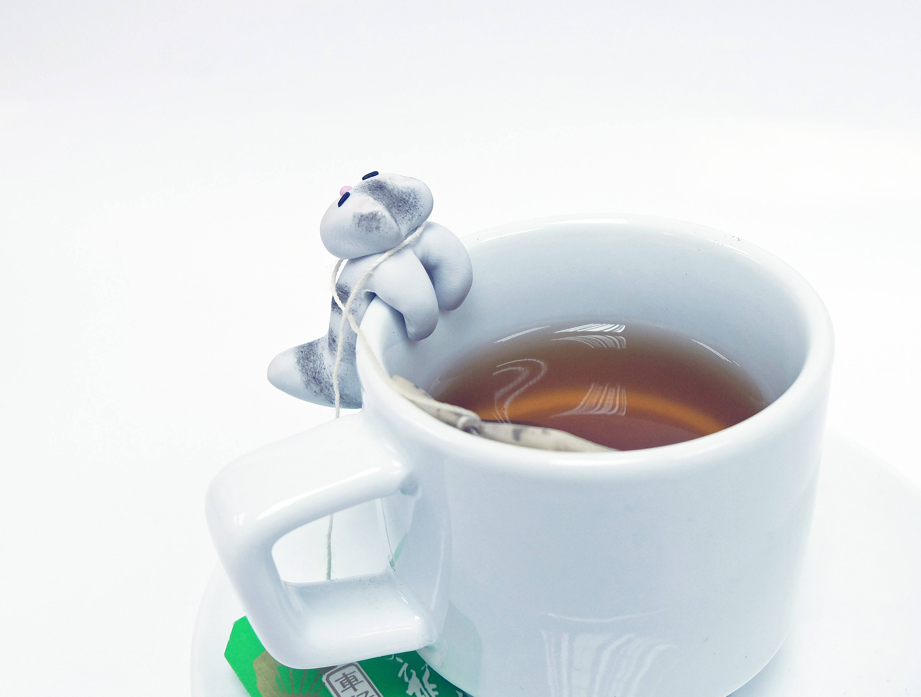 Cat Tea Bag Holder D Cute Cat Tea Pot Teabag Holder Cat - Etsy Hong Kong
