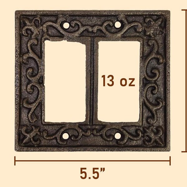Iron Switch Plate - Etsy