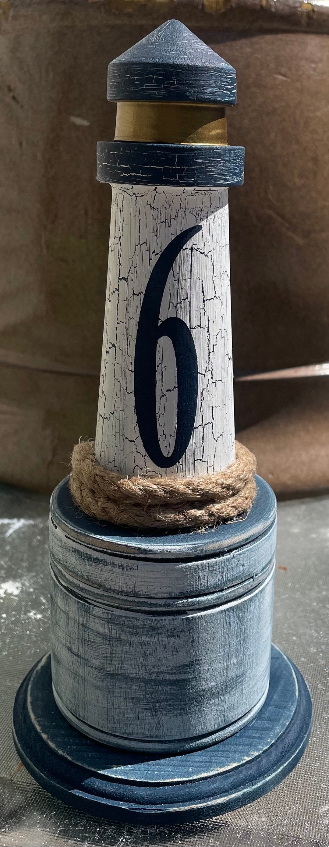 Vintage Nautical Lighthouse Table Number - Etsy