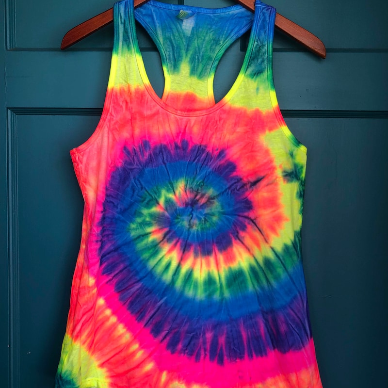 Neon Pink Tank Top - Etsy
