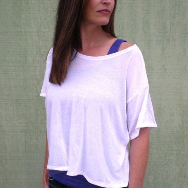 Off Shoulder Shirt - Etsy