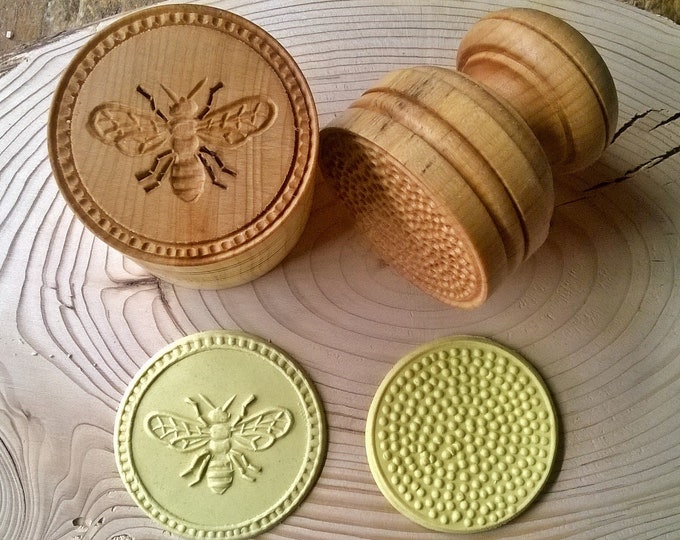Bee Corzetti Pasta Stamp, Handturned, Handcarved in Maple From ...