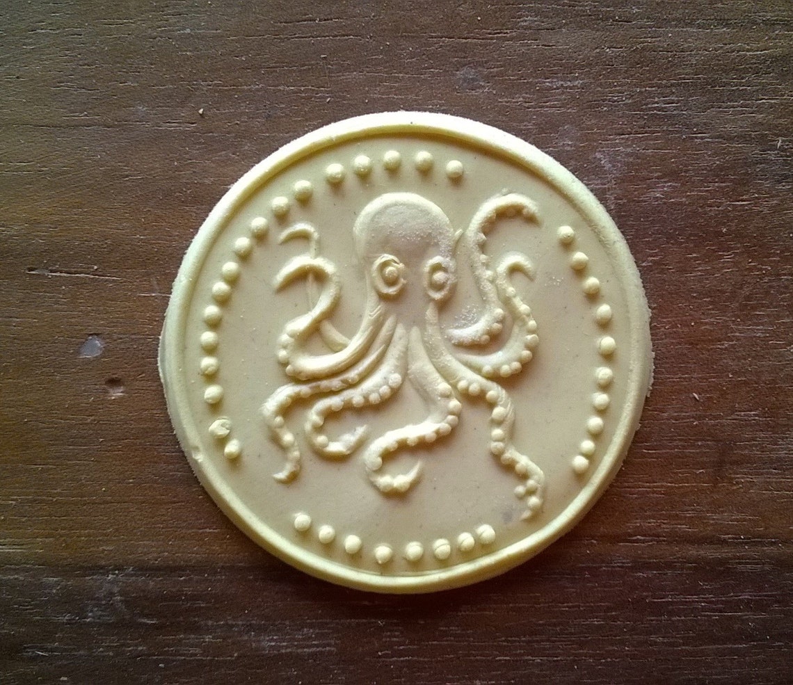 Octopus Corzetti Pasta Stamp Made in Fine Beech Wood From the - Etsy
