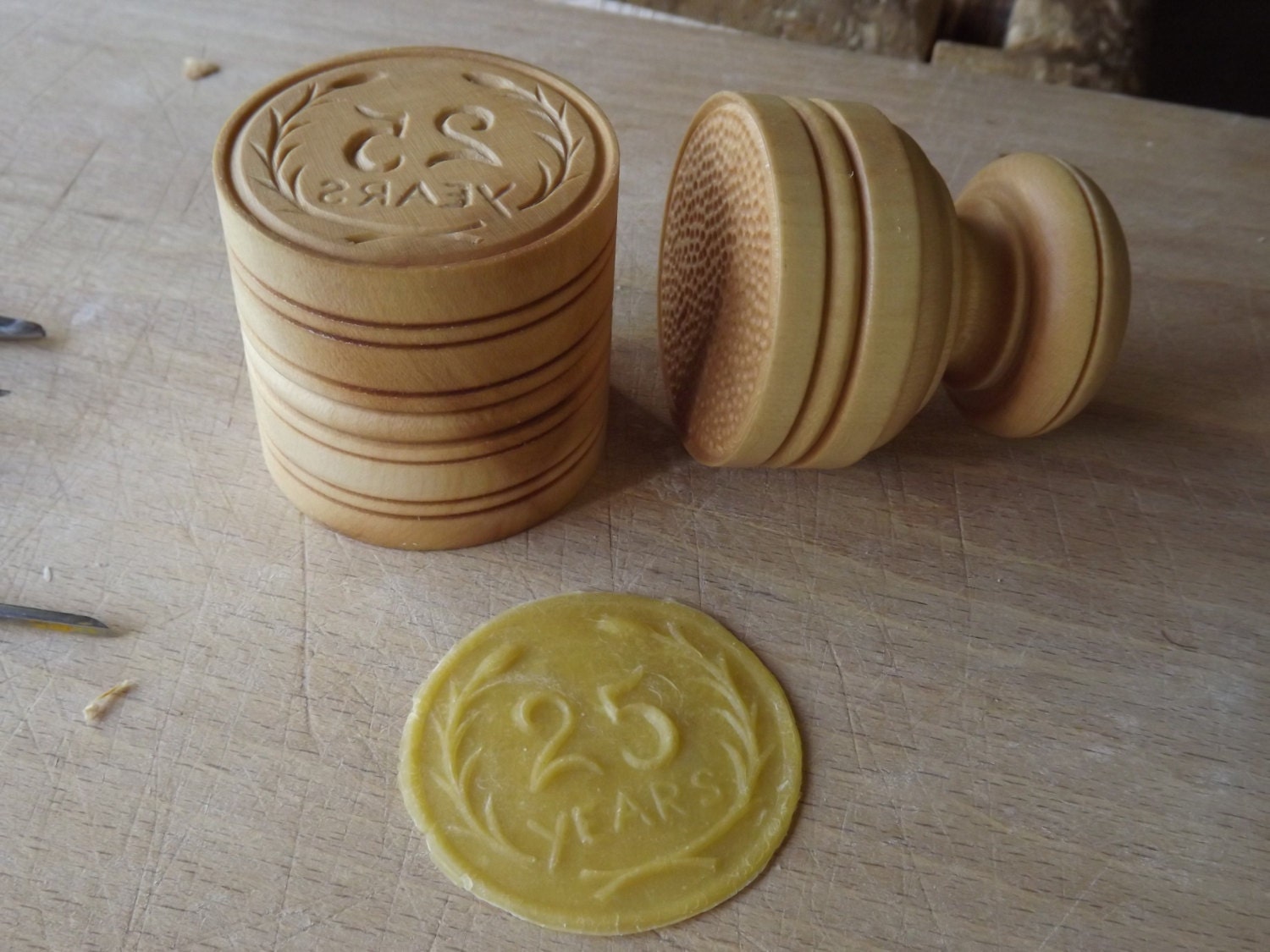 CORZETTI PASTA Custom Stamp = 1 Handle + 1"your Anniversary Date ...