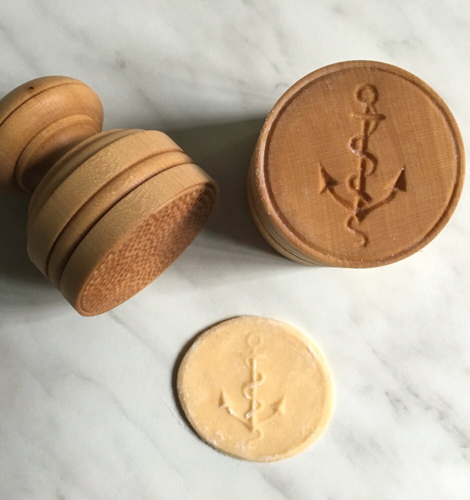 CORZETTI PASTA Stamp = 1 Handle + 1"renaissance Anchor" Stamp ...