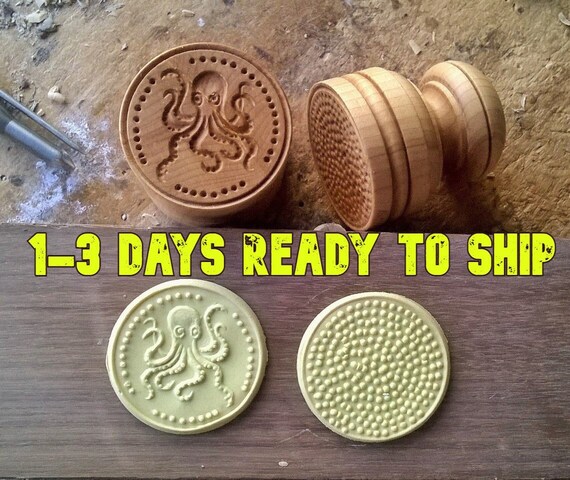 Octopus Corzetti Pasta Stamp Made in Fine Beech Wood From the | Etsy