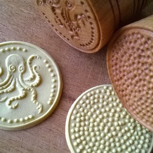Octopus Corzetti Pasta Stamp Made in Fine Beech Wood From the Tuscan ...