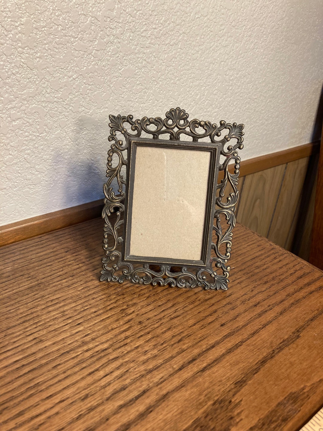 Vintage Filigree Photo Frame - Etsy