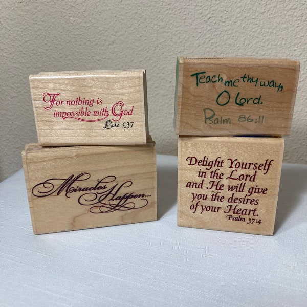 Scripture Stamps - Etsy