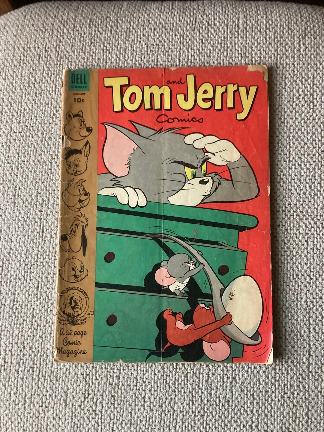Tom and Jerry Comic Book Children's Book - Etsy