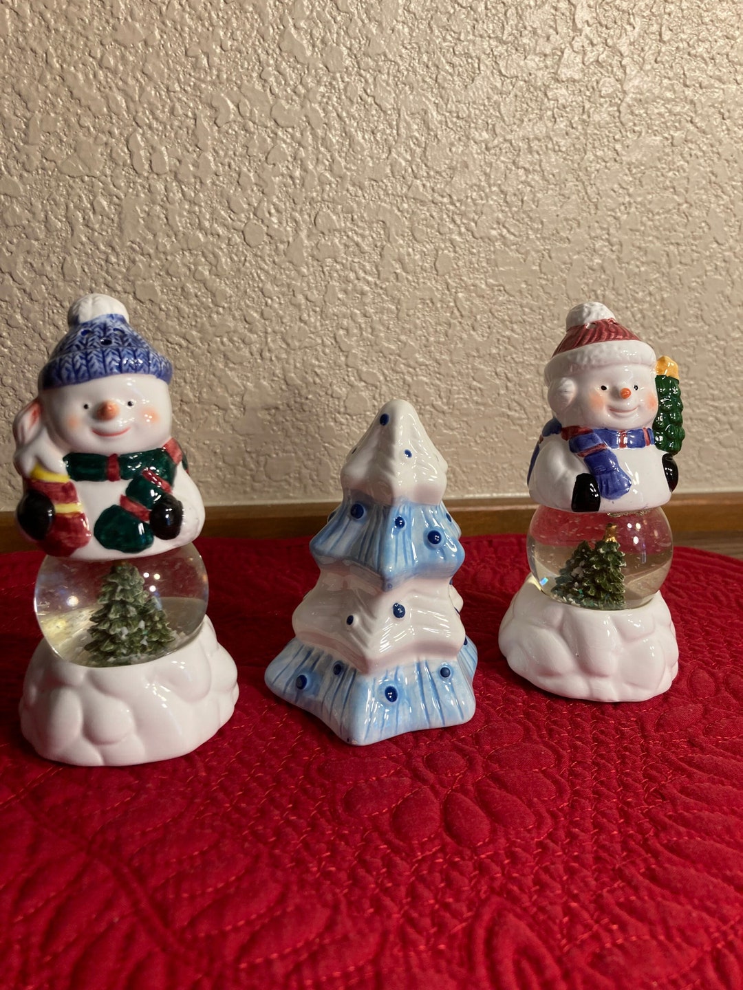 Snow Globe Shakers Set - Etsy