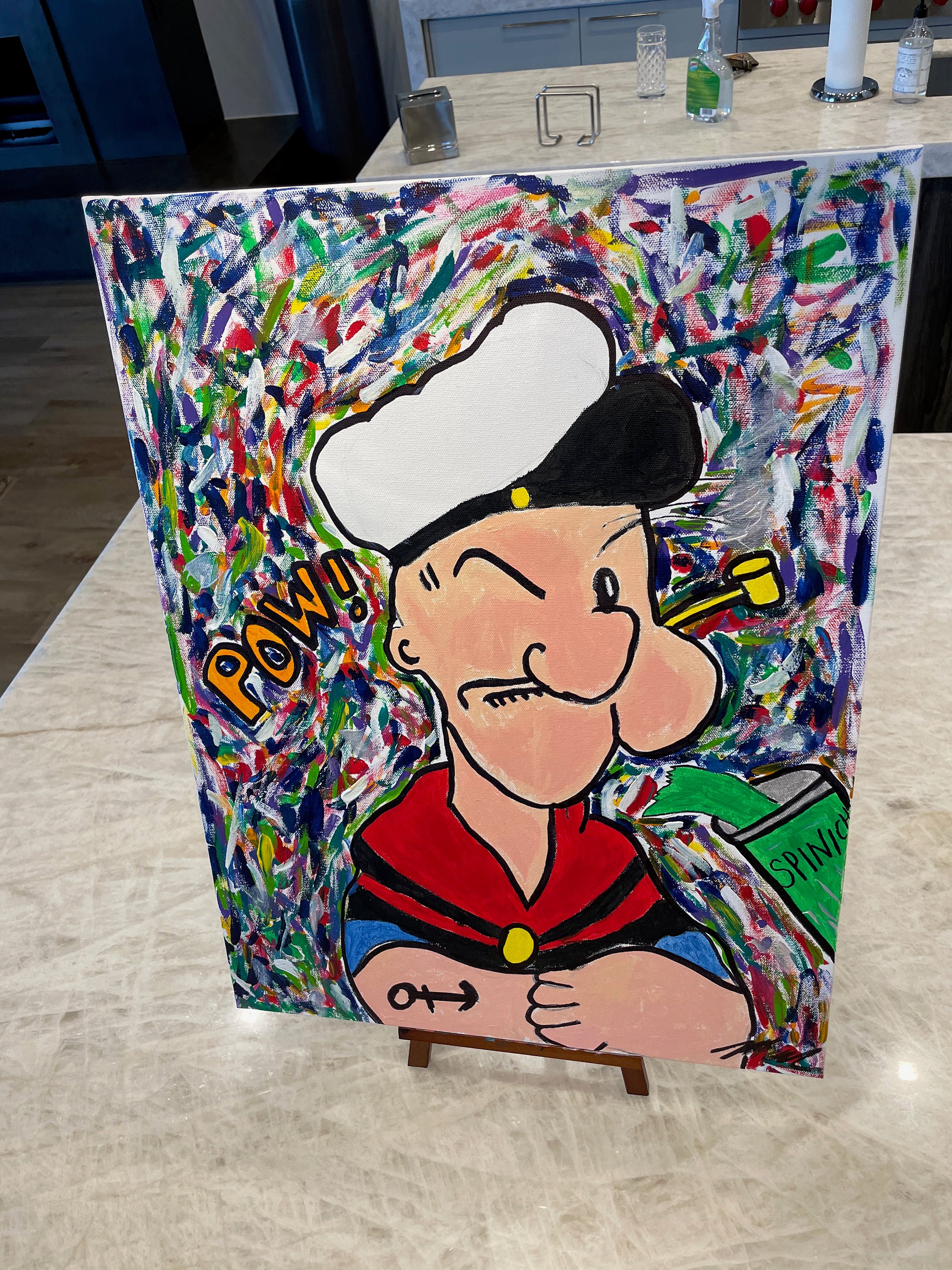 Popeye Pop Art - Etsy