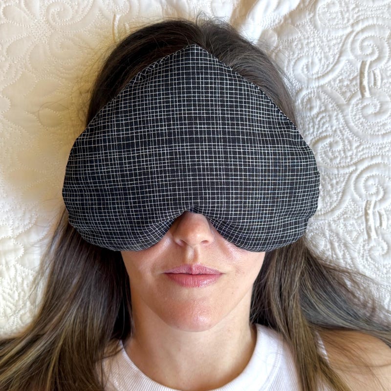 Weighted Eye Pillow Black - Etsy