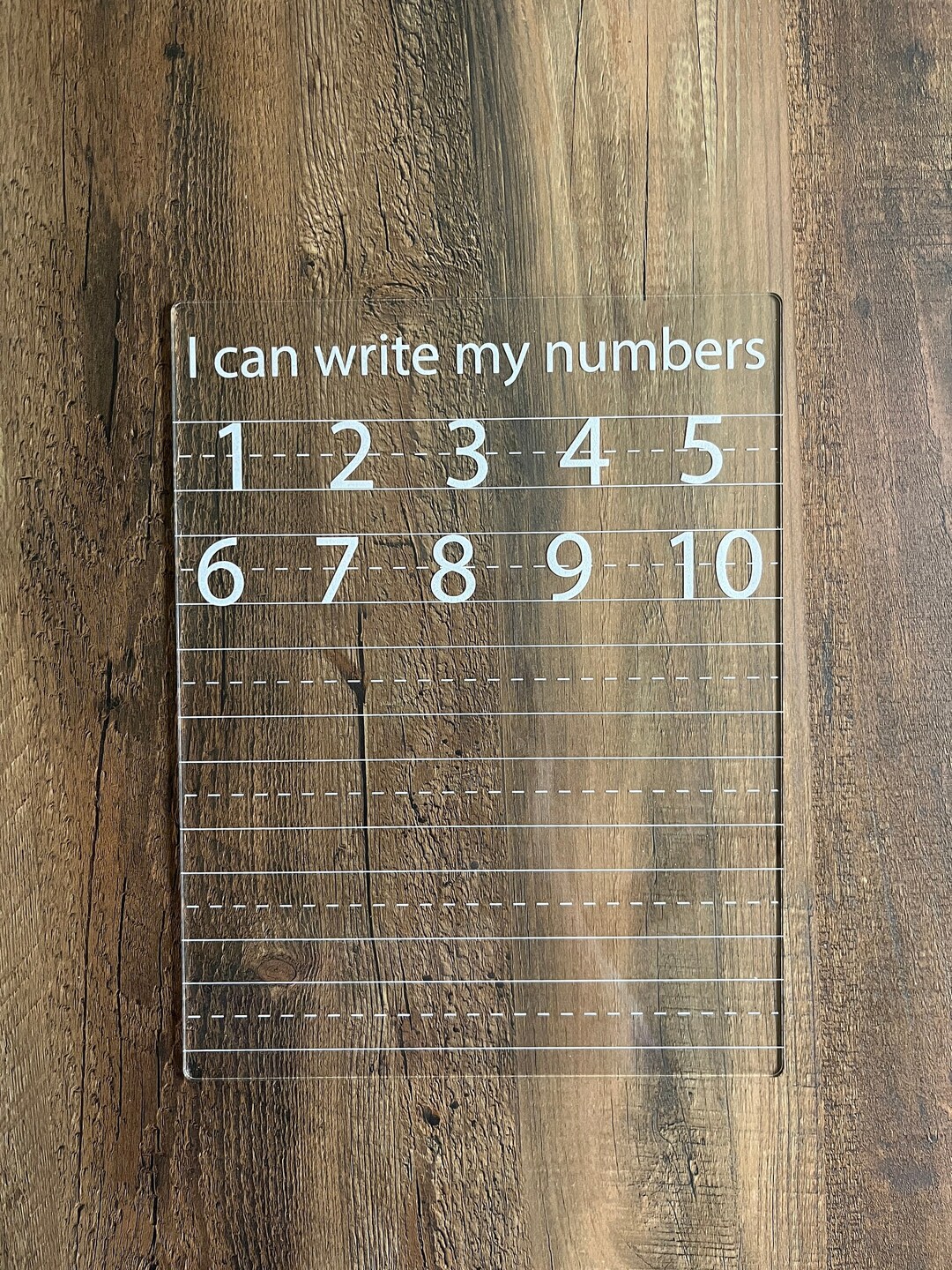 I Can Write My Numbers Tracing Board | Numbers Tracing Board | Children ...