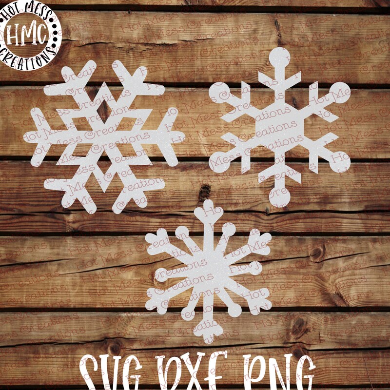 Snowflake Svg - Etsy