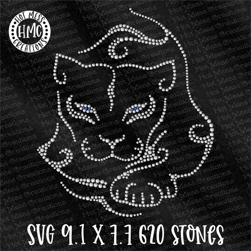 Rhinestone Svg - Etsy