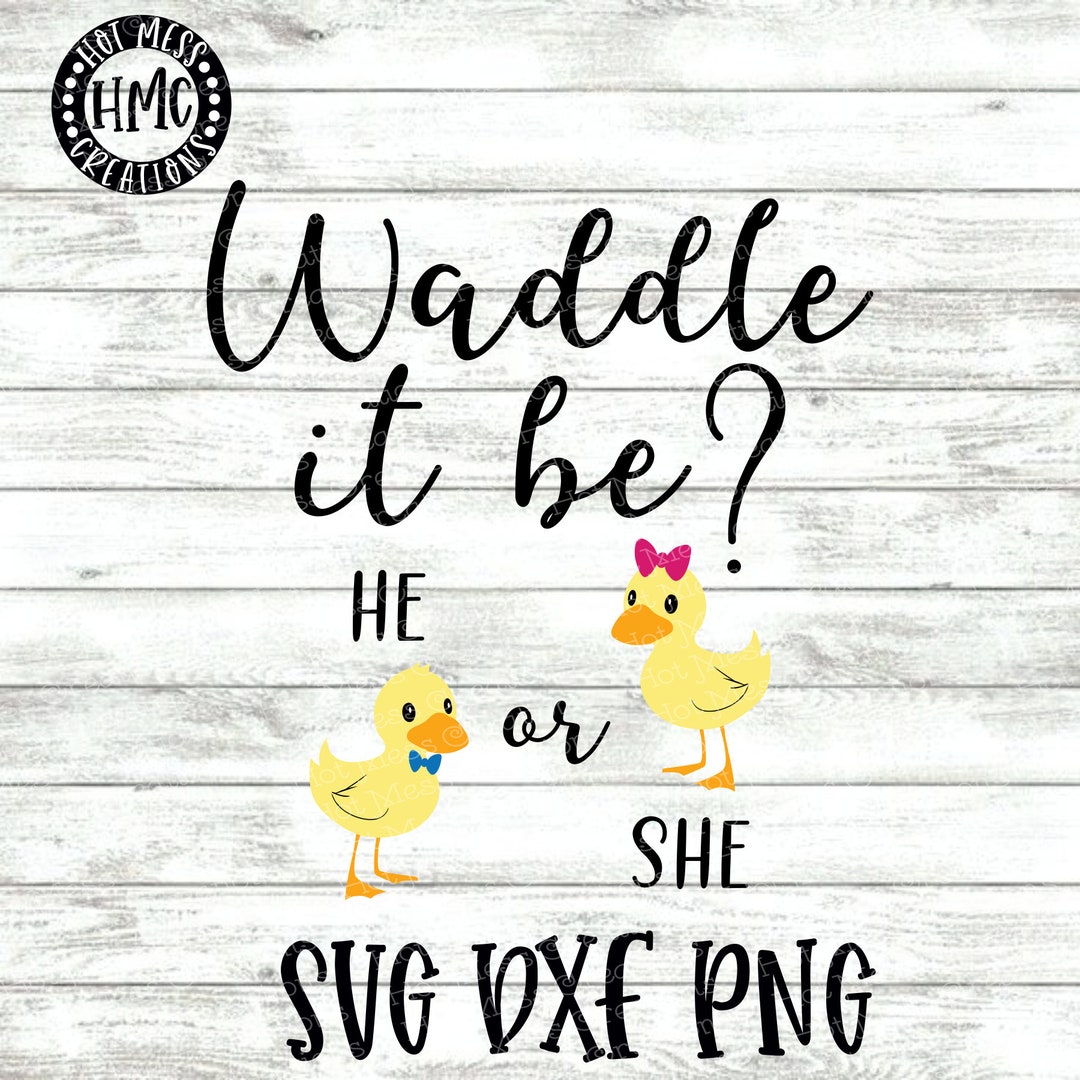 He or She Waddle It Be - Baby Shower Design - Cute Ducks Baby Shower ...