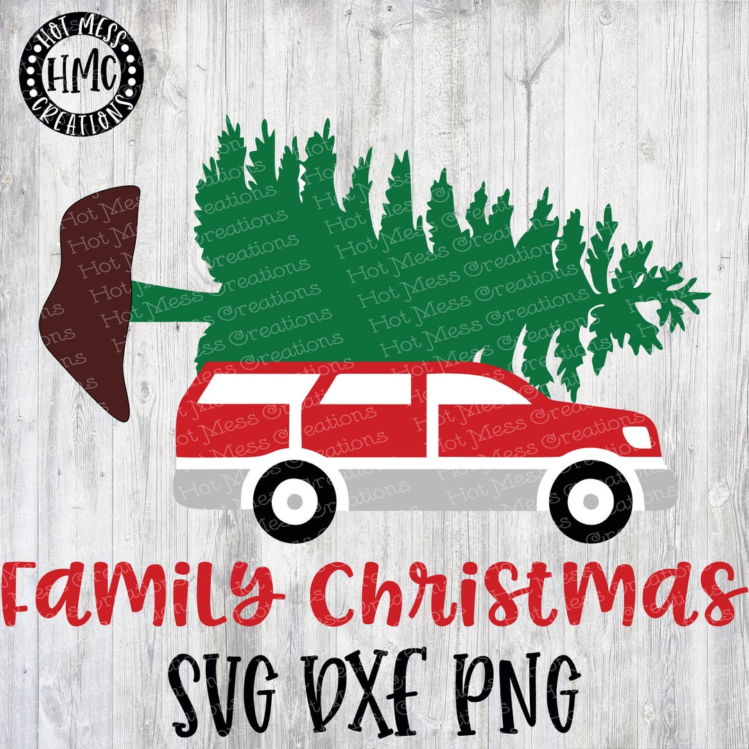 Christmas SVG DXF PNG - Family Christmas - Digital Download - Etsy