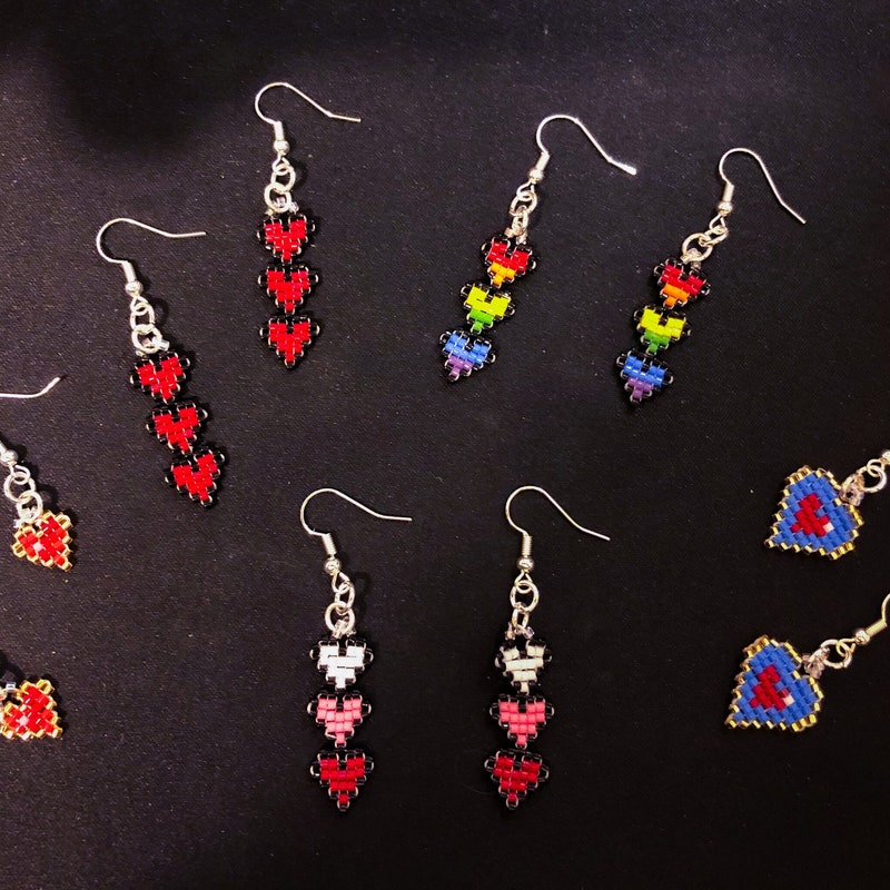 Nerdy Earrings - Etsy