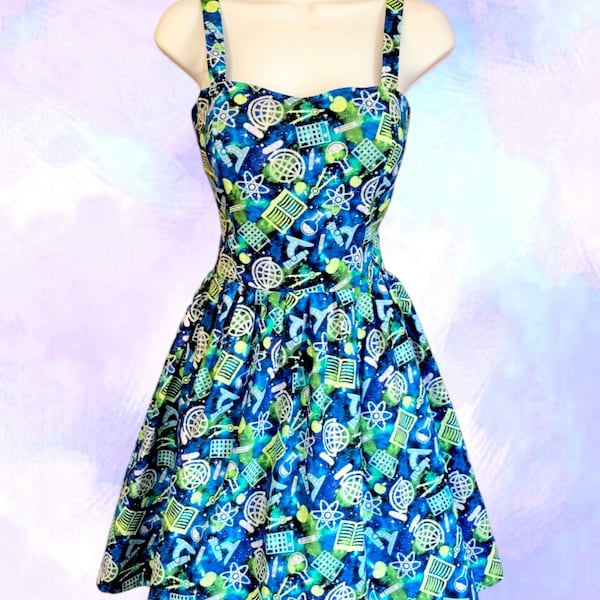 Science Dress - Etsy