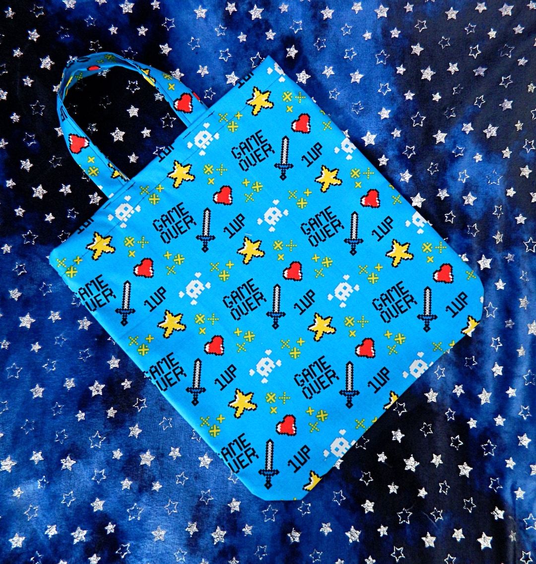 Video Game Tote Bag - Etsy