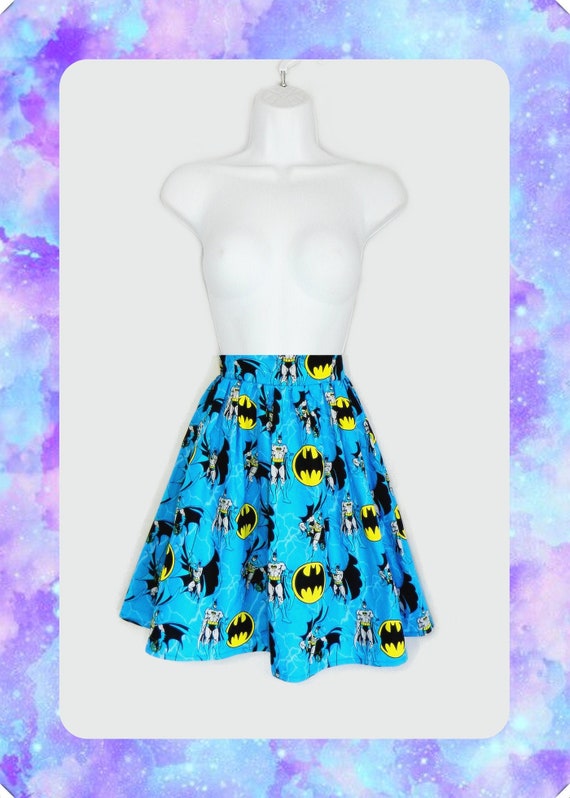 Dc Comics Superhero Batman Skirt - Etsy