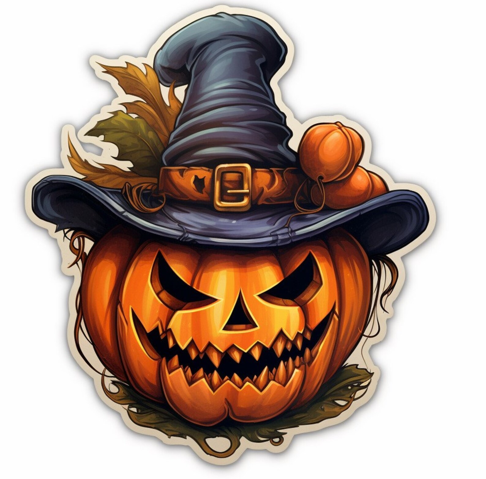 Halloween Pumpkin Head SVG for Cricut, PNG, Scarry Horror, Illustration ...