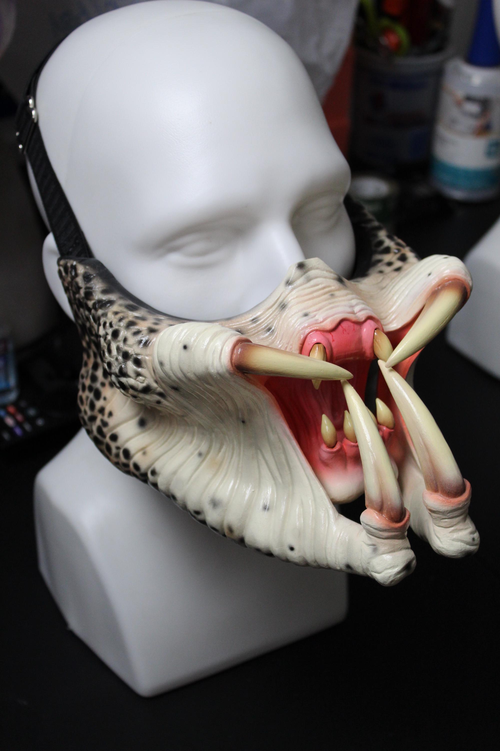 Predator Half Mask - Etsy