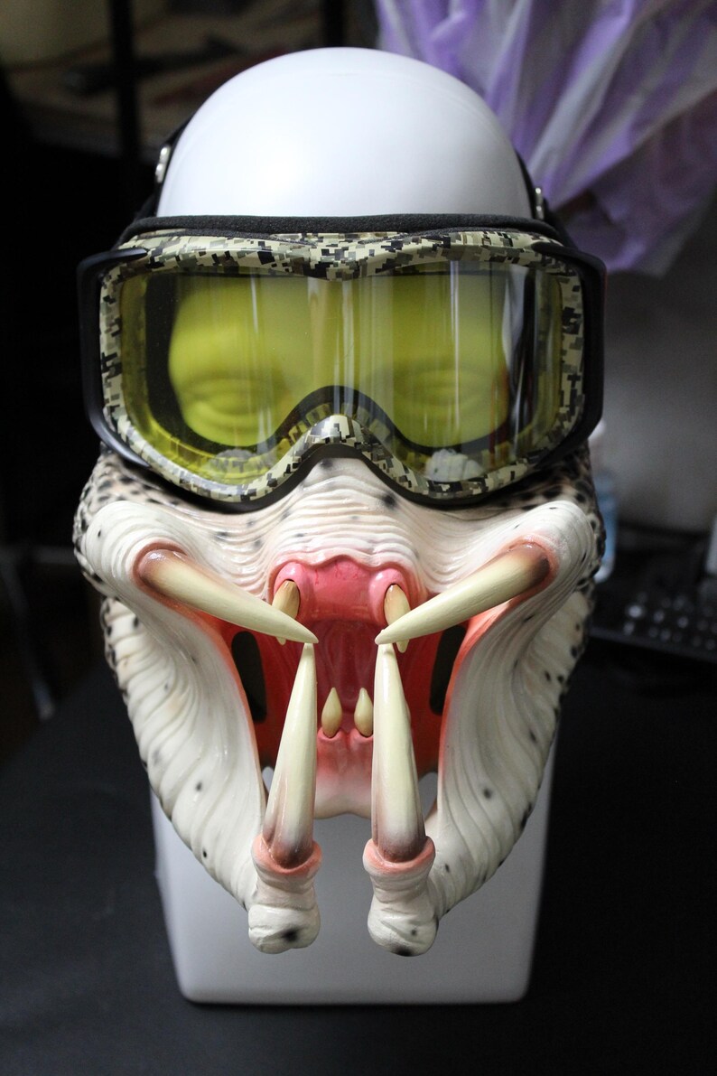 Predator Half Mask - Etsy
