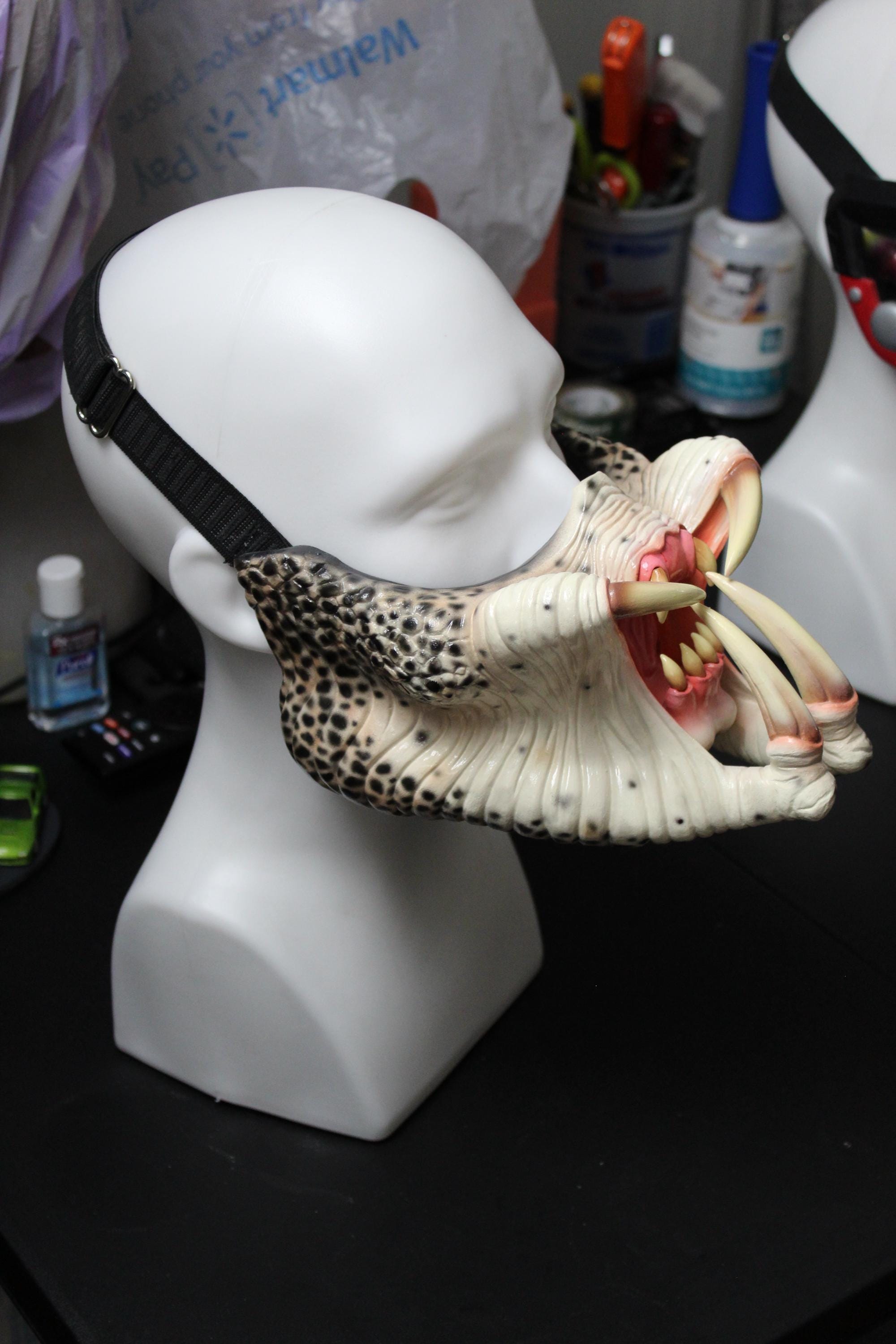 Predator Half Mask - Etsy