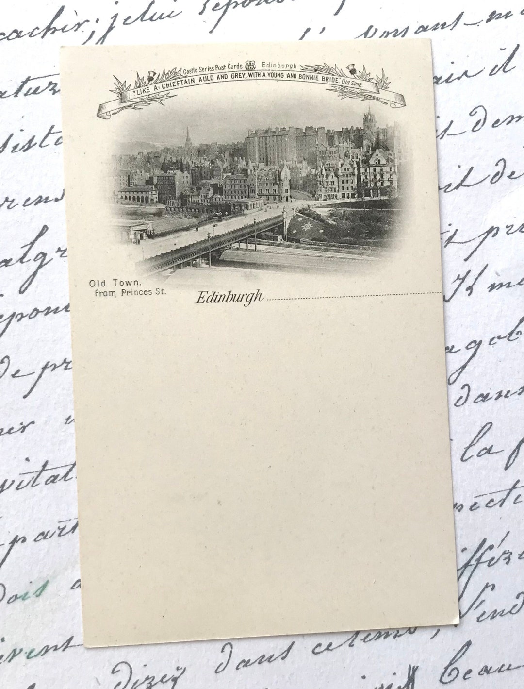 Victorian Postcard, Early Real Photographs of Edinburgh, City Views of ...