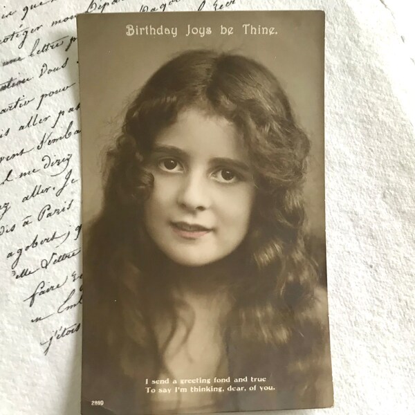 Hand Tinted Postcard - Etsy