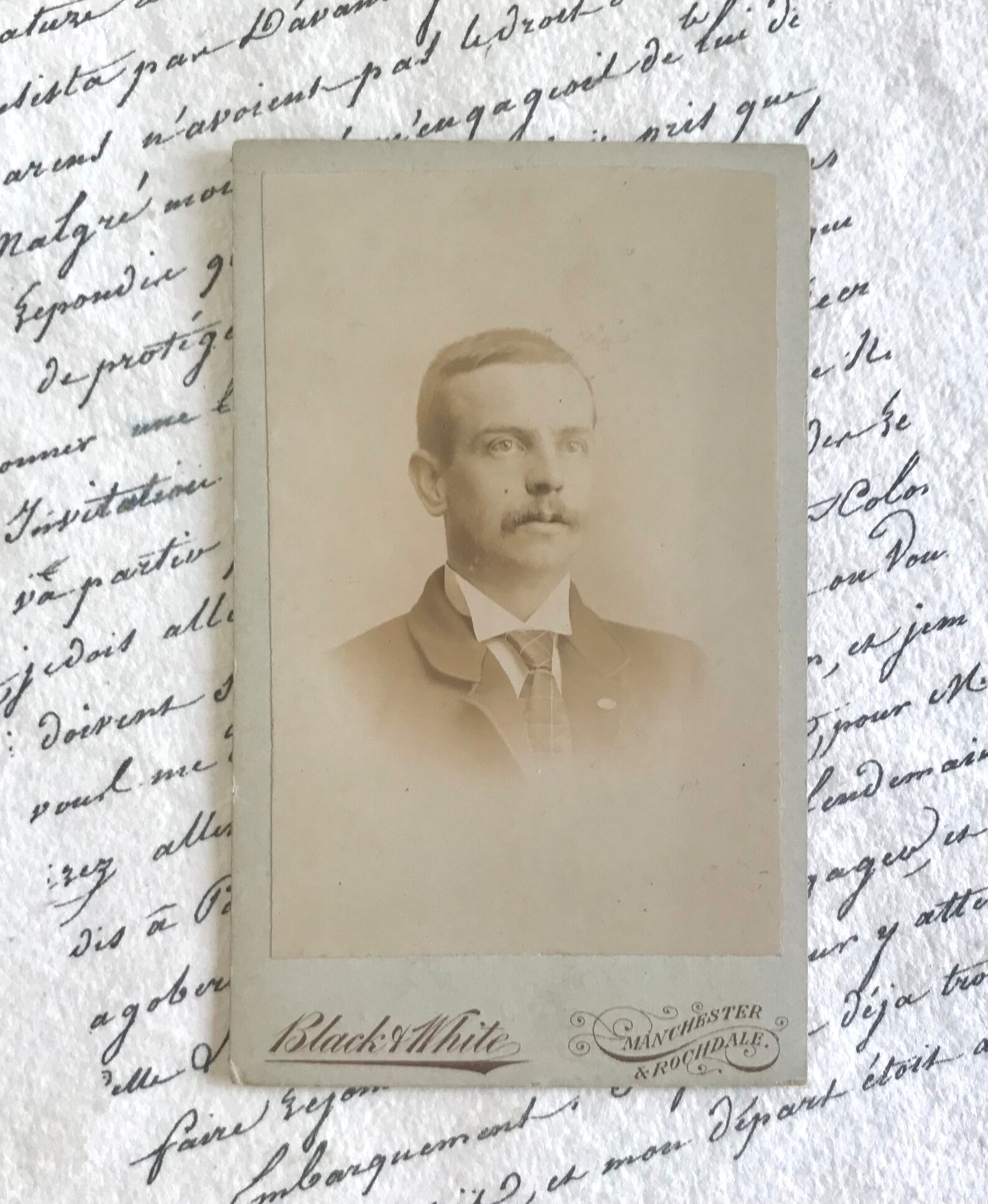 Antique CDV, Photograph of Handsome Young Man, Real Photo, Victorian ...